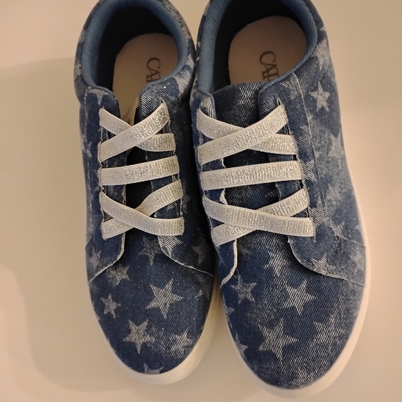 Cato | Shoes | Cato New Shoes Denim Stars Size 9 Never Worn | Poshmark